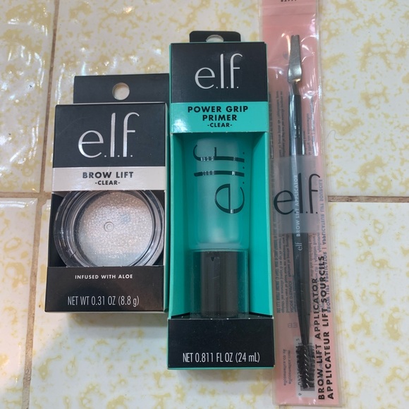 ELF | Makeup | Elf Grip Primer 81 Oz Brow Lift 031oz Brow Lift Applicator 15 For All | Poshmark